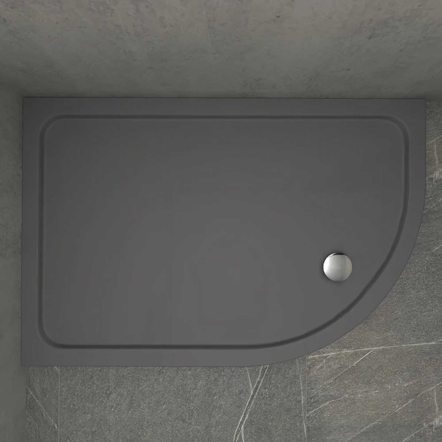 1200 x 800mm Offset Quadrant Shower Trays | Corner Bases