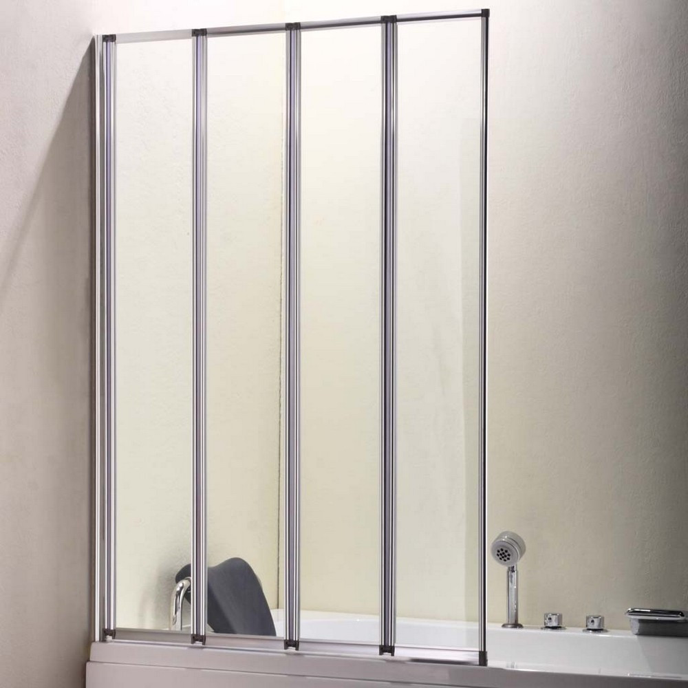 Beaufort Volente 1000mm Four Folding Bath Screen | Best Price