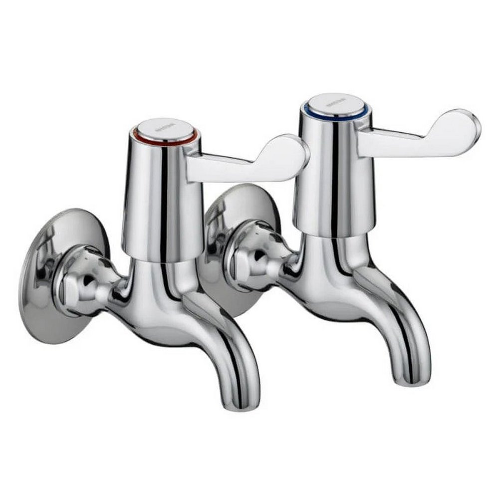 Bristan Value Lever Bib Taps with 3-Inch Handles | Low Price
