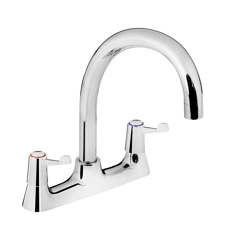 Bristan Value Lever Deck Sink Mixer with 6-Inch Handles | Low Price