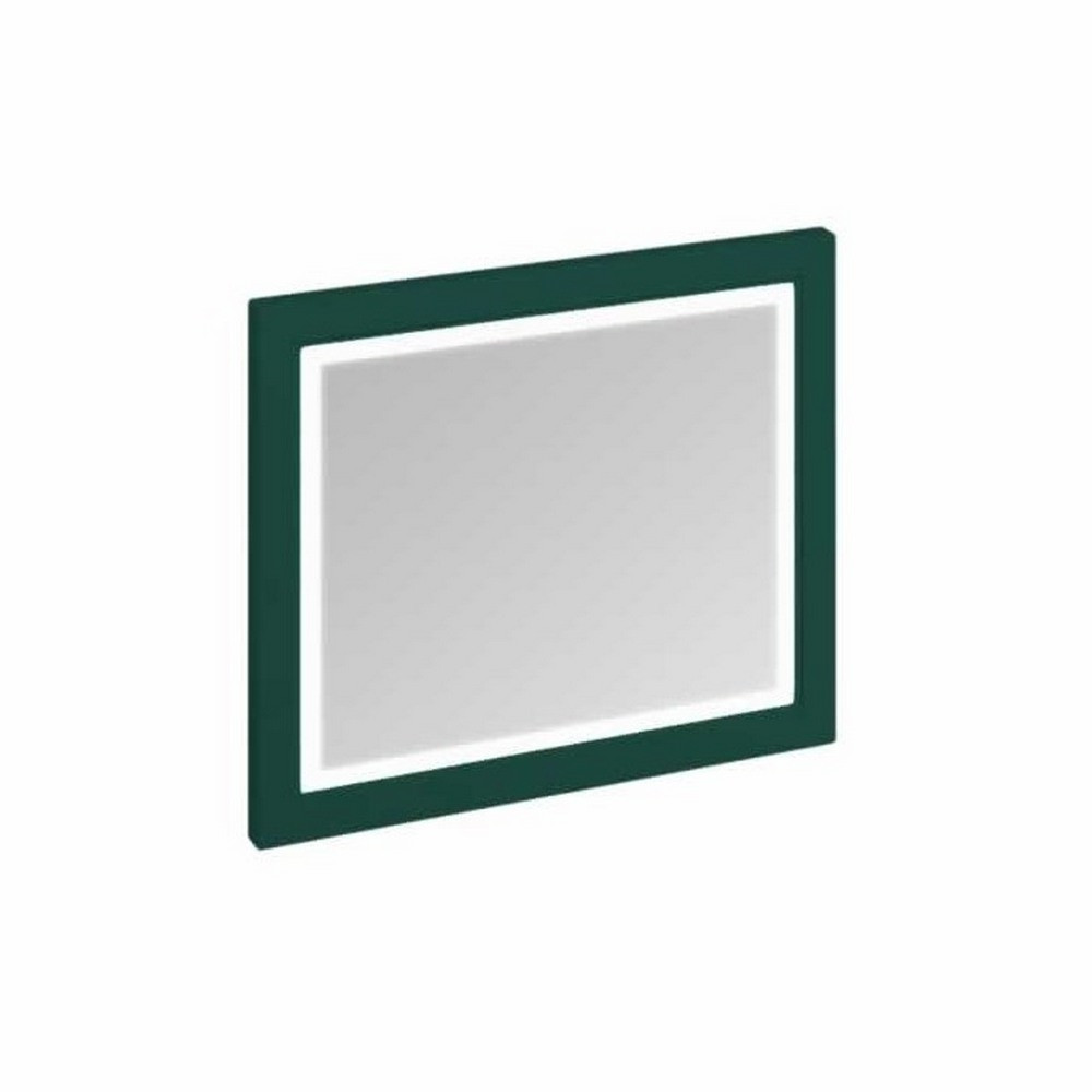 Burlington 900mm Matt Green Framed Illuminated Mirror | Low Price