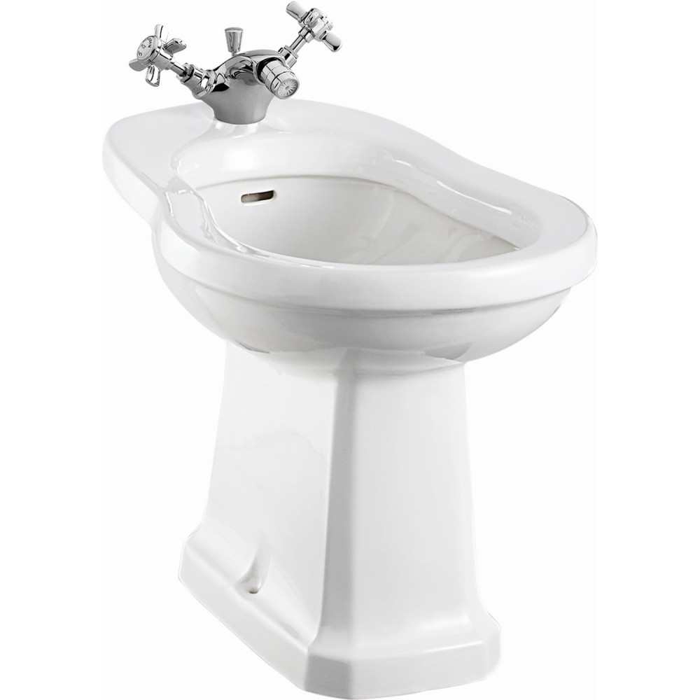Burlington Traditional One Tap Hole Bidet | Floor Standing