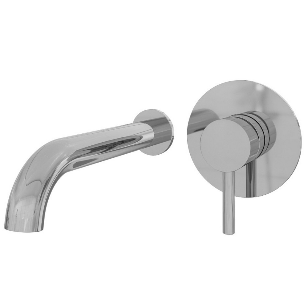 Eastbrook Heyford Chrome Wall Mounted Bath Tap | Wall Taps
