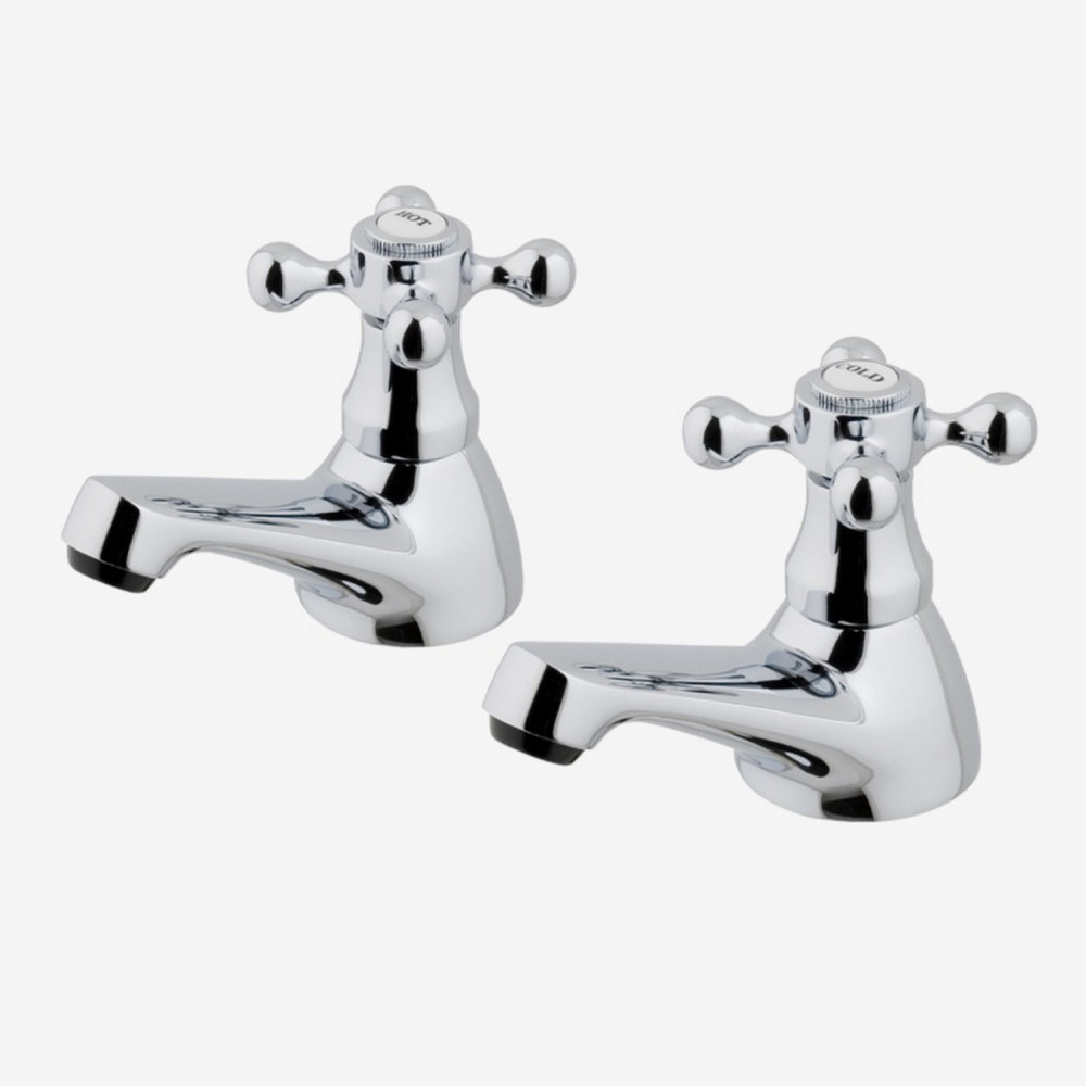 Eastbrook Stenhouse Chrome Bath Taps | Bathroom Taps