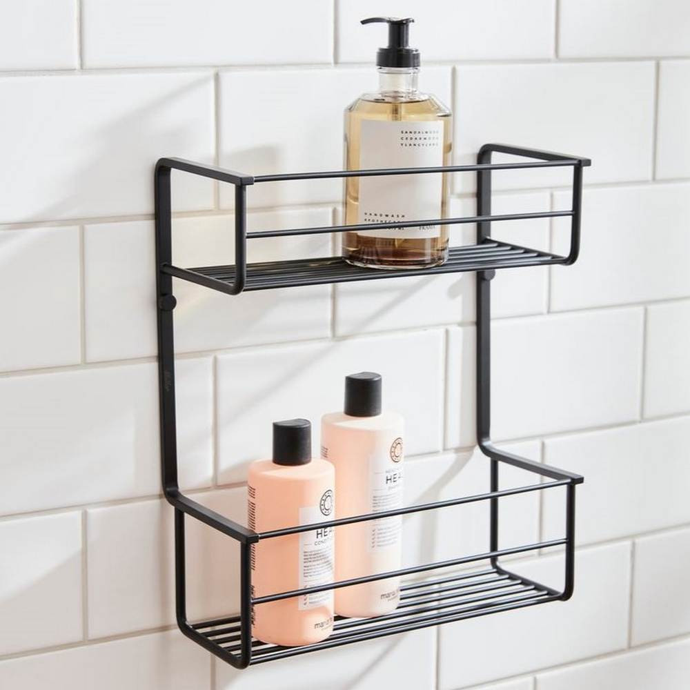 Miller Classic Matt Black Two Tier Basket | Low Price