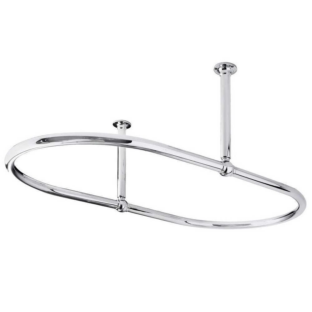 Nuie Traditional Full Shower Curtain Ring | Best Price