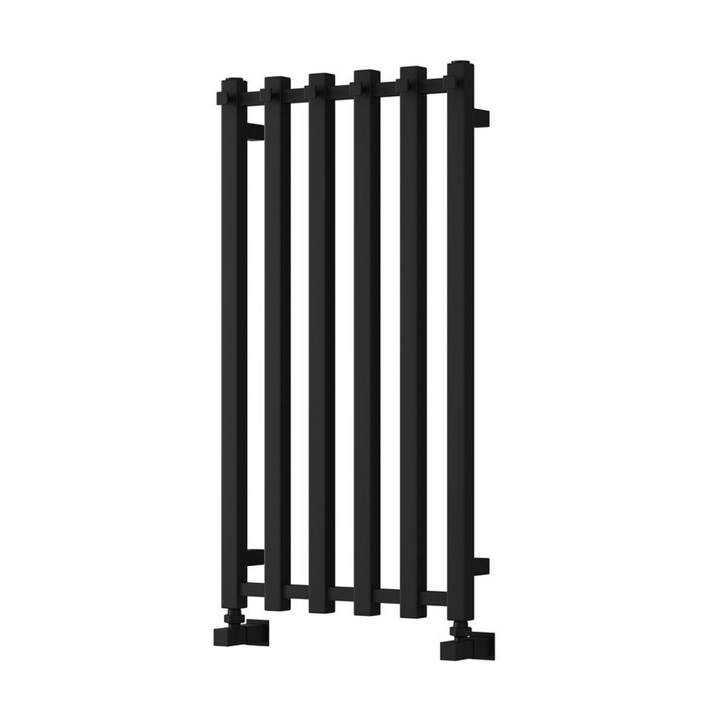 Reina Todi Mild Steel Designer Radiator 800 x 415mm in Black | Low Price