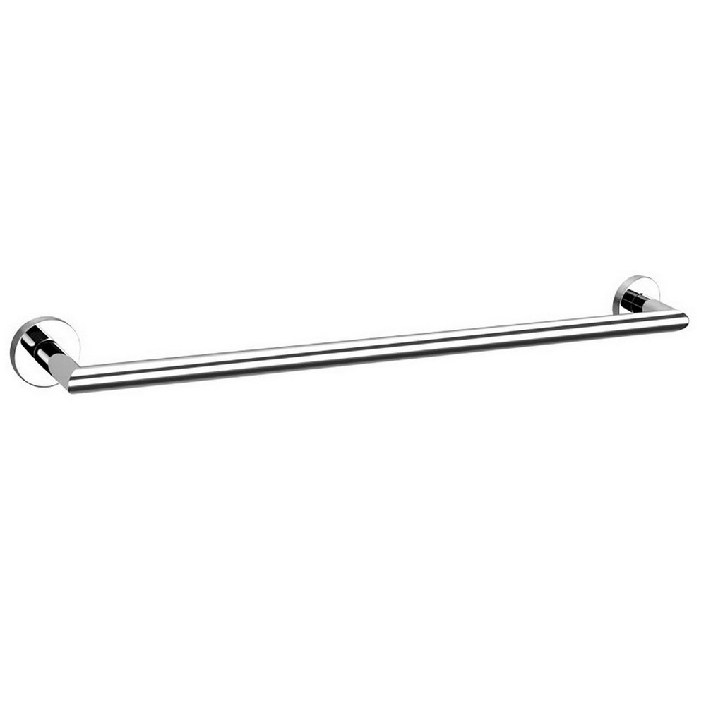 Scudo Delta Single 600mm Towel Rail in Chrome | Best Price