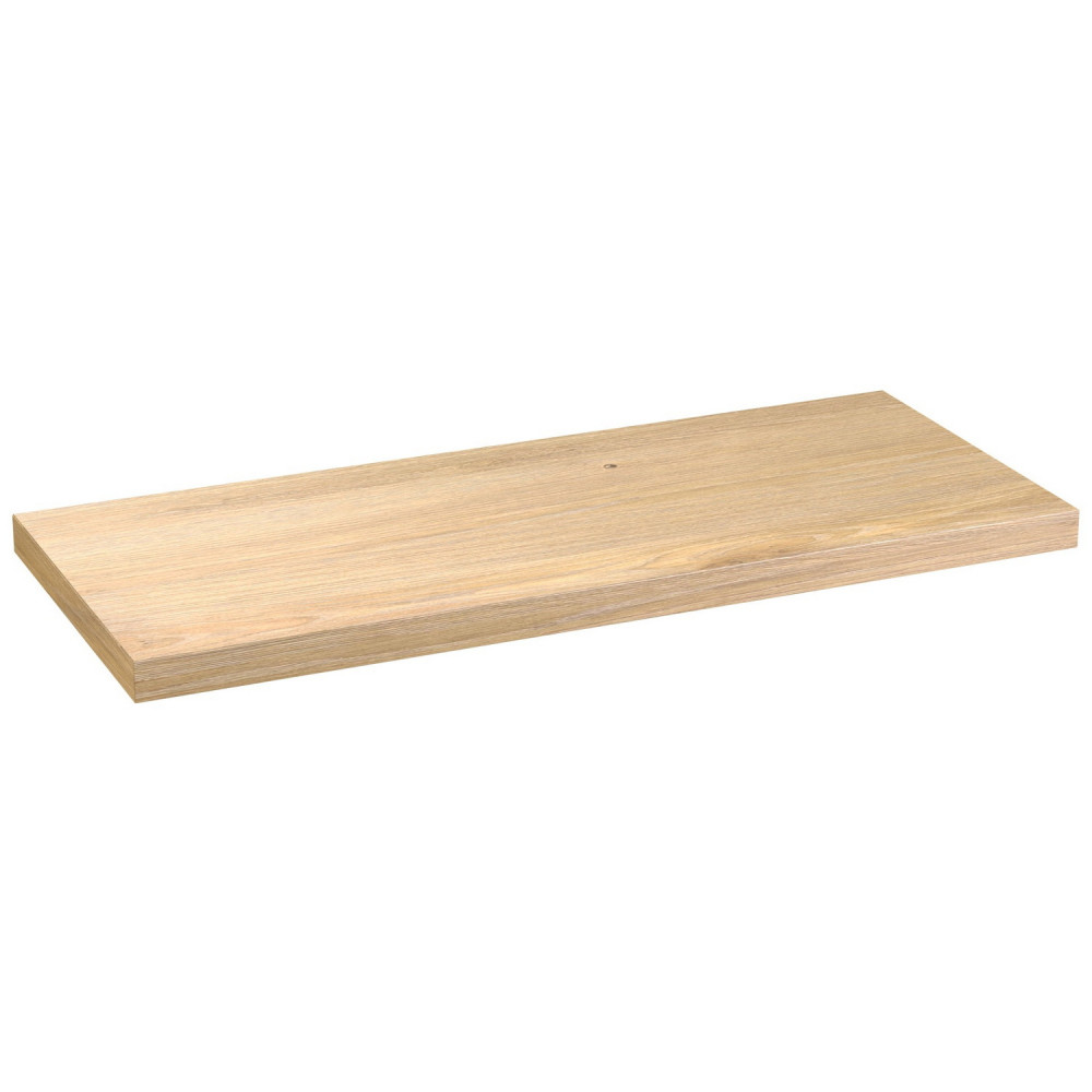 Scudo Shelph 1200mm Basin Shelf in Davos Oak | Floating Shelf