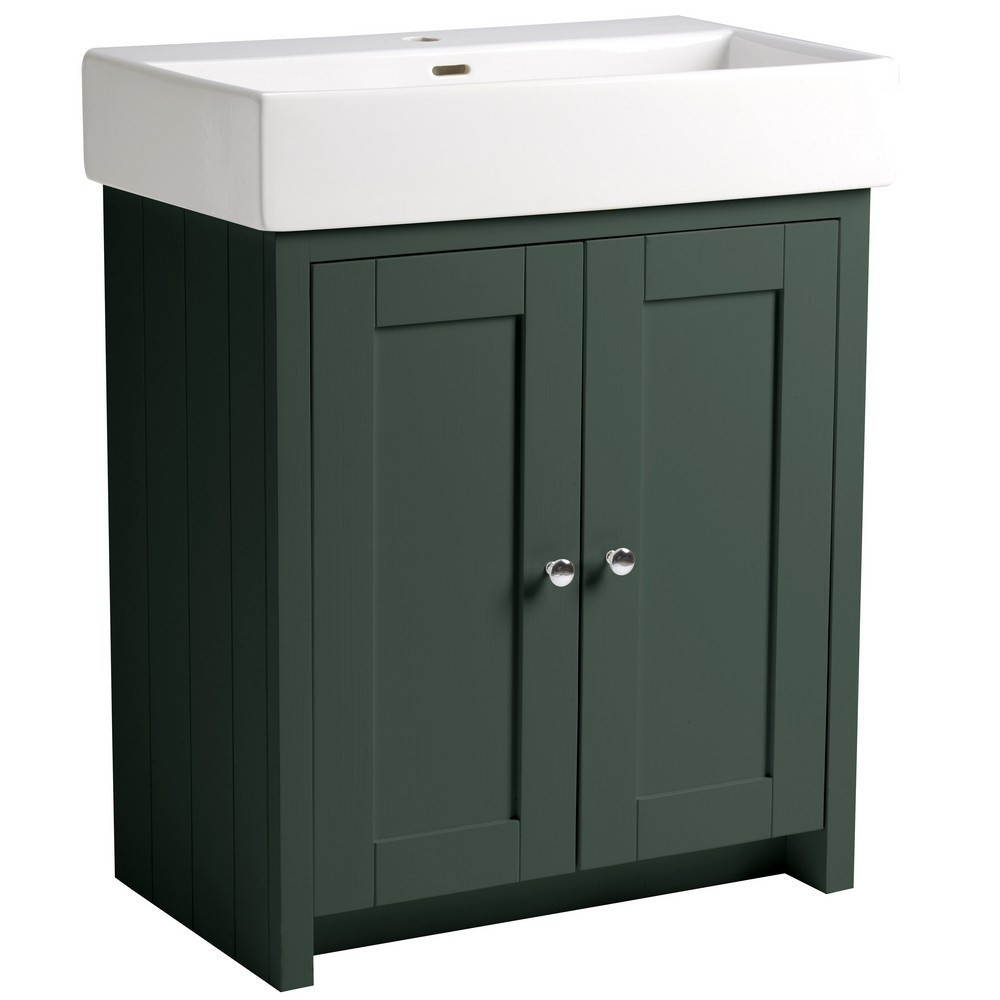 Tavistock Lansdown 700mm Sherwood Green Vanity Unit | Low Price