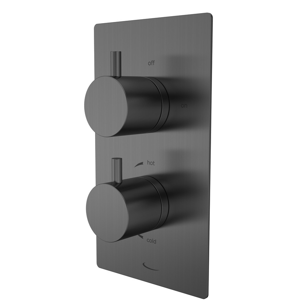Tavistock Quantum Gunmetal Dual Function Concealed Shower Valve | Low Price