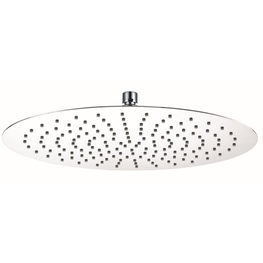 The White Space Ultra Slim Round 300mm Chrome Fixed Shower Head | Showering