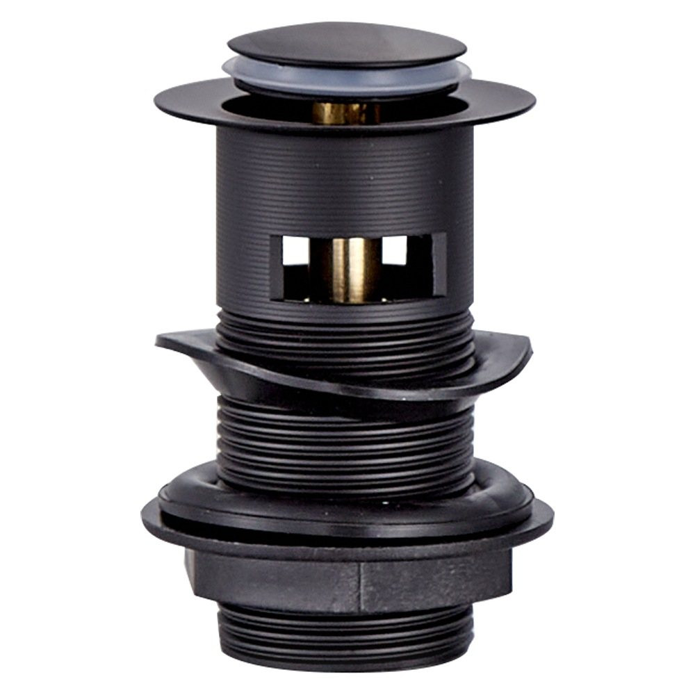 Trisen Black Slotted Click Clack Basin Waste | Low Price