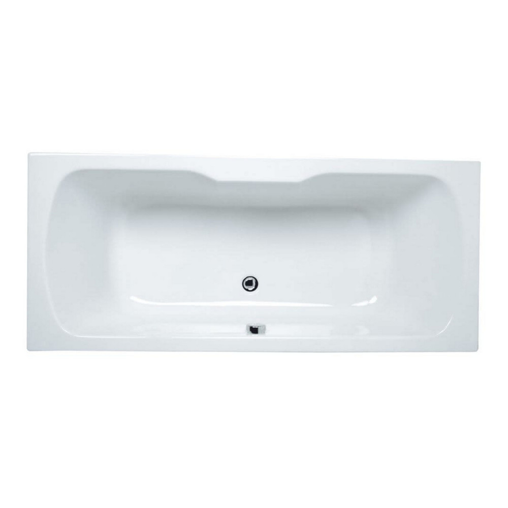 VitrA Optima 1700 x 750mm Rectangular Double Ended Bath | Straight Bath