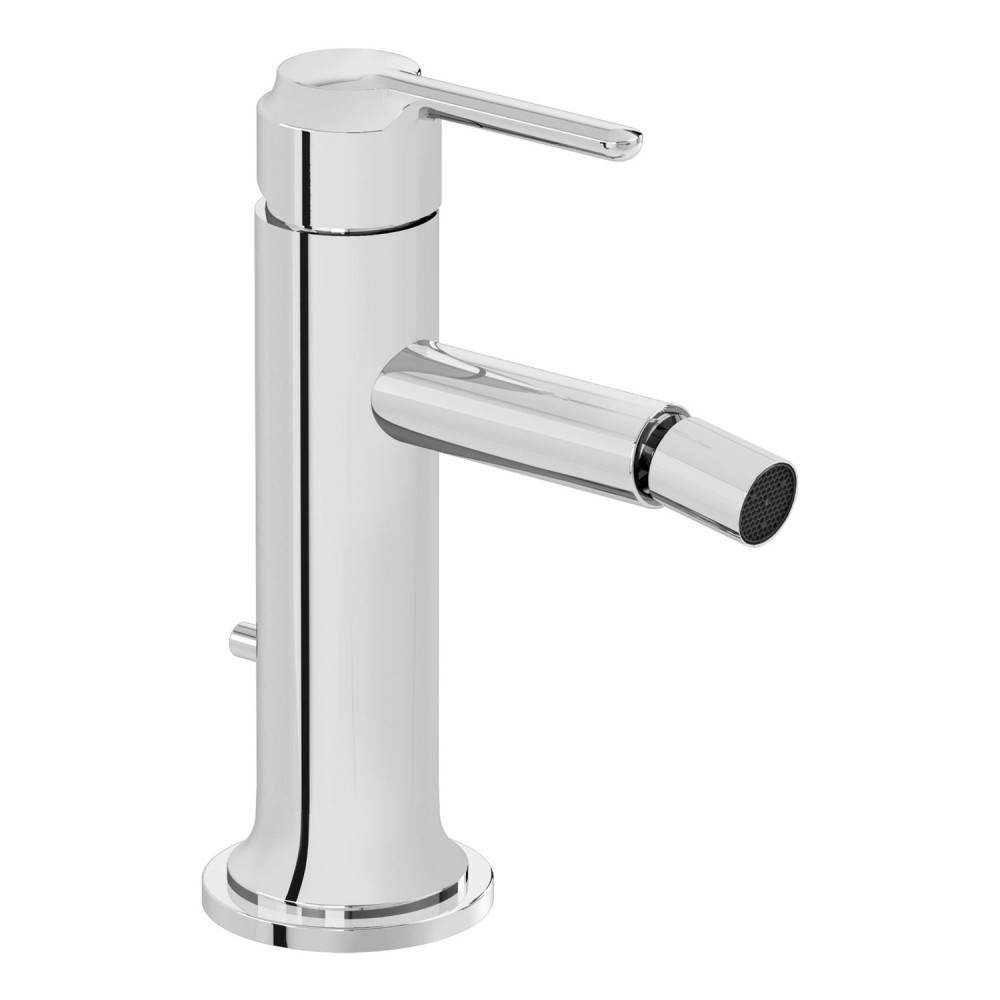 VitrA Origin Classic Bidet Mixer with Waste in Chrome | Luxury Tap
