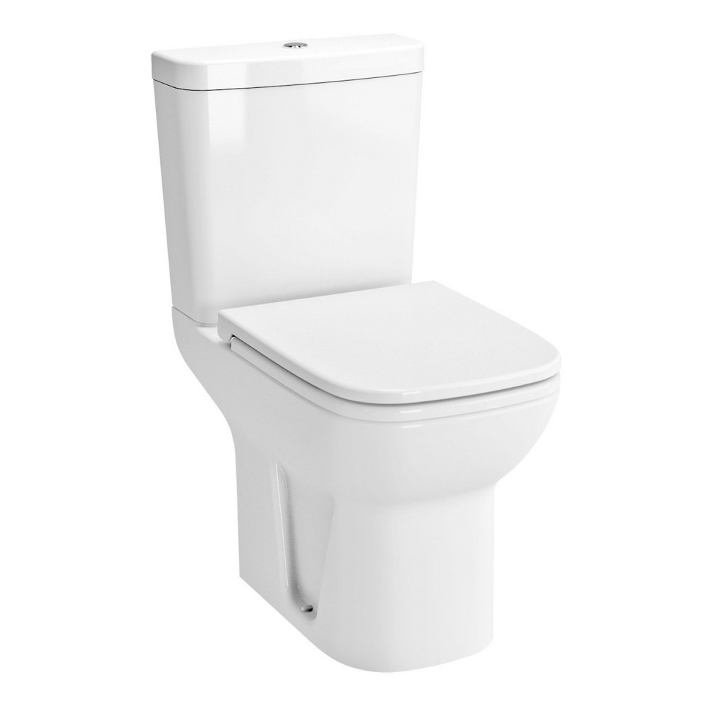 VitrA S20 Close Coupled Open Back WC Pan and Seat | Vitreous China