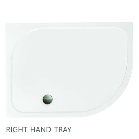 Roman Haven 760 x 900mm Offset Corner Shower Enclosure | H3C769CS